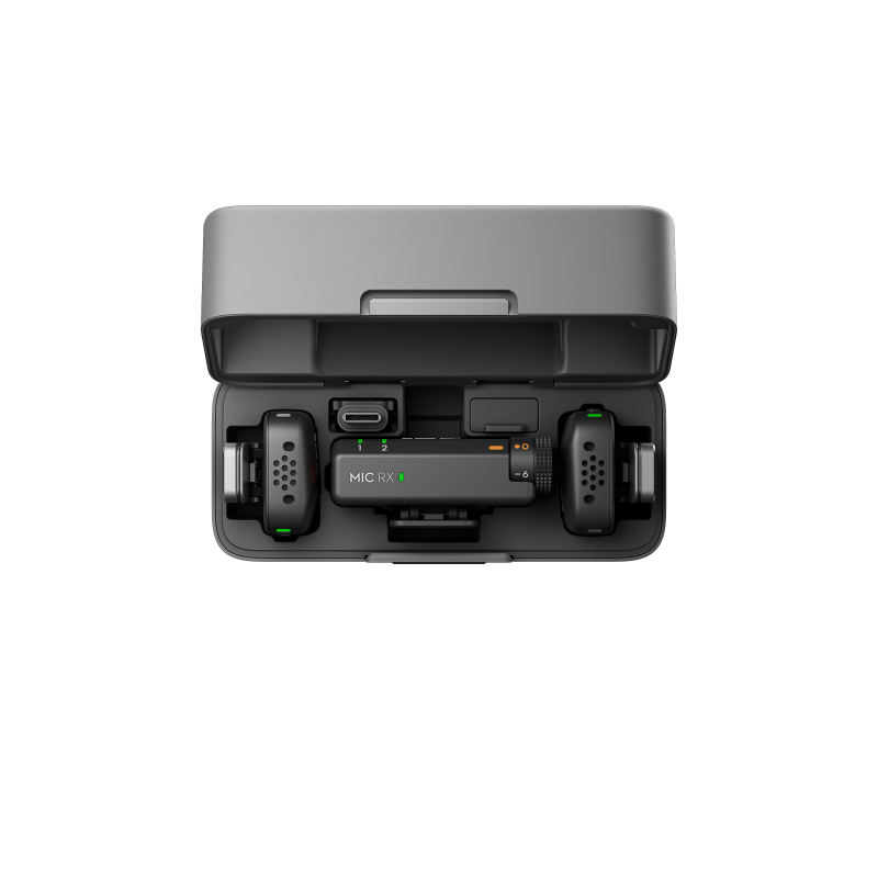 DJI Mic Mini - 2 TX + 1 RX + Charging Case | 2TX & 1RX | DJI-MIC-MINI-1V2